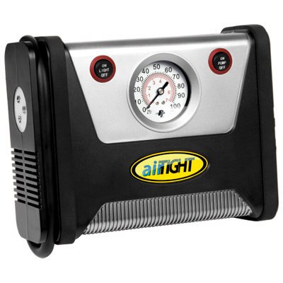 airTight Tire Inflator with LED Lights Performance Tool Auto Value